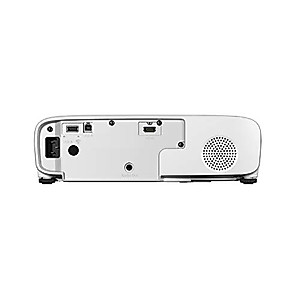 Epson Home Cinema 880 3-chip 3LCD 1080p Projector, 3300 lumens Color and White Brightness, Streaming and Home Theater, Built-in Speaker, Auto Picture Skew, 16,000:1 Contrast, HDMI 2.0, White