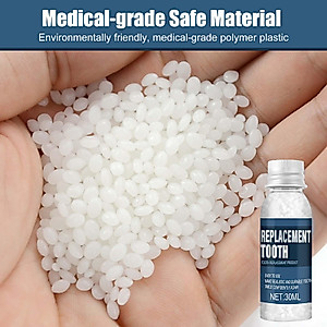 Tooth Repair Kit, Moldable Tooth Replacements Kit for Fixing, Dental Care Kit Filling Fake Teeth DIY at Home, Restoring Your Confident Smile