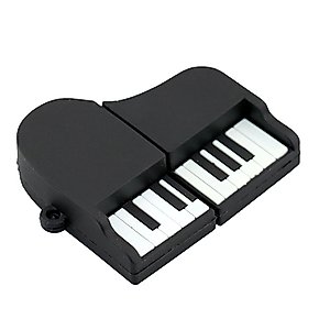 Usbkingdom 16GB USB 2.0 Flash Drive Music Piano Shape Pen Drive Memory Stick Thumb Drive Pendrive Jump Drive Flash Disk Data Storage