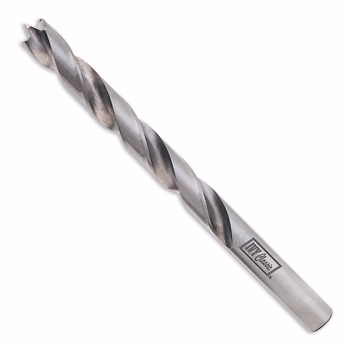 IVY Classic 01908 1/8 x 2-3/4-Inch Brad Point Drill Bit, High-Speed Chrome Vanadium Steel, 1/Tube