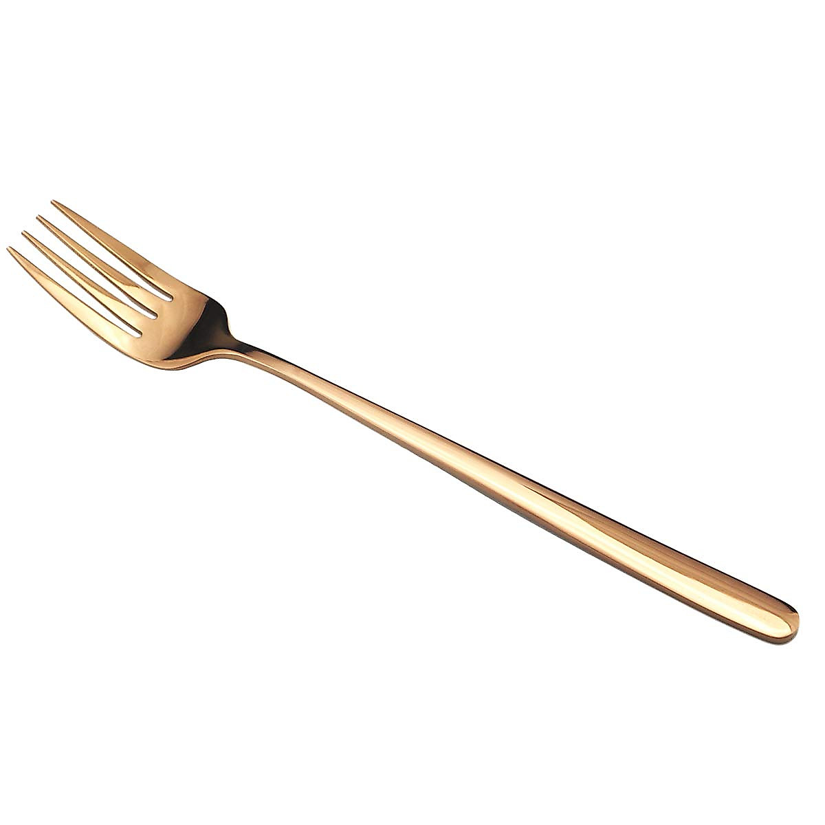 Copper Silverware Set,puzhler 20-Piece 304 Stainless Steel Flatware Cutlery Set for 4,Mirror Polished Rose Gold Tableware Set Ideal for Home Kitchen Hotel Restaurant,Includes Forks Spoons Knives