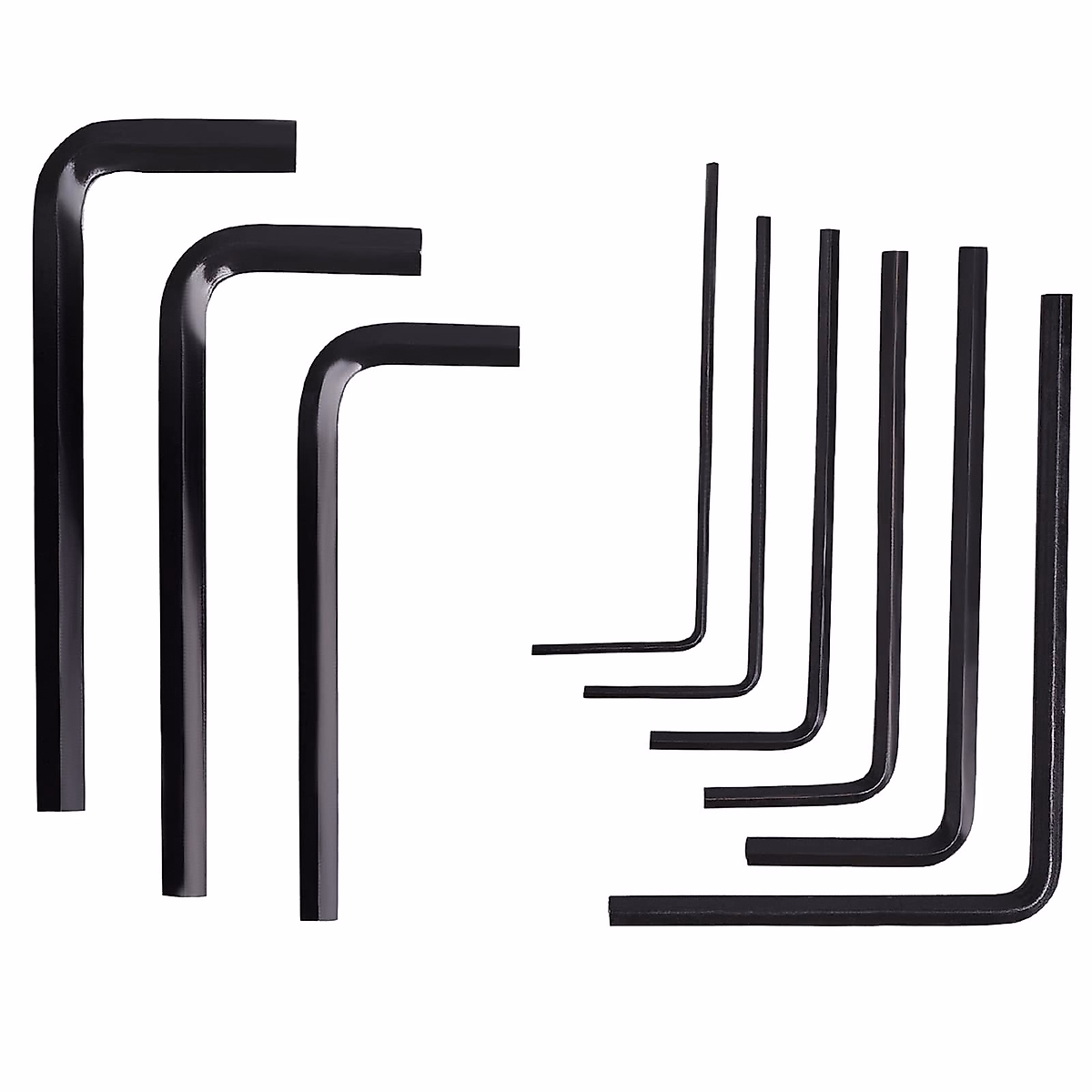 Meideal 13pcs Guitar Allen Wrench Set, Includes 4mm & 5mm Lengthened Truss Rod Allen Wrenches and 7mm & 8mm Truss Rod Hex Box Wrenches, for Guitar Bass Neck Bridge Nut Screw Adjustment