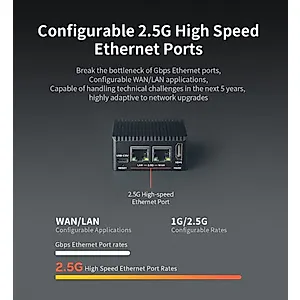 Nanopi R5C Mini WiFi Router OpenWRT with Dual PCIe 2.5Gbps Ethernet M.2 Key E USB Ports 2GB LPDDR4X RAM 32GB eMMC Based in Rockchip RK3568B2 Soc 0.8T NPU for IOT NAS Smart Home Gateway Support Ubuntu
