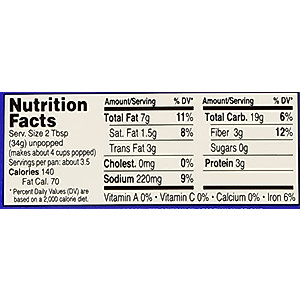 Jiffy Pop Butter Popcorn, 4.5 Ounce (Pack of 3)