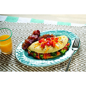 Nordic Ware Microwave Omelet Pan, 8.4 Inch, White