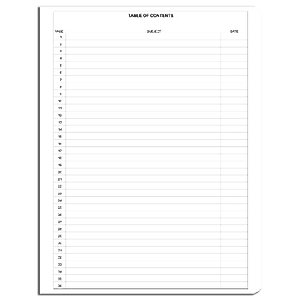BookFactory Note Taking Notebook/Student Note Taker Carbonless Notebook, 50 Sets of 8 1/2" x 11" Pages - 100 Sheets Total - [Wire-O Bound] (LOG-050-7CW-D (NoteTaking))