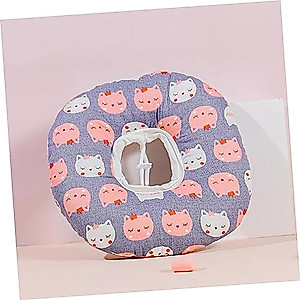 FRCOLOR Recovery 3pcs Protective Collar Soft Small Dog Pet Neck Pillow