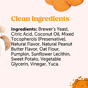 Pet Honesty Allergy Itch Relief for Dogs - Dog Allergy Support Immunity Supplement - Dog Allergy Chews, Probiotics for Dogs, Seasonal Allergies, Skin and Coat Supplement - Peanut Butter (90ct)