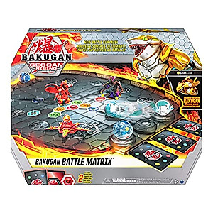 Bakugan Battle Matrix, Deluxe Game Board with Exclusive Gold Sharktar, Kids Toys for Boys Aged 6 and up
