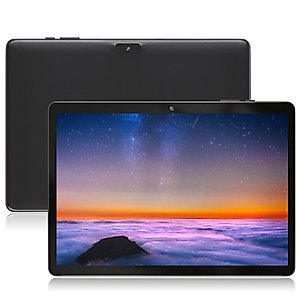 SGIN 10.1 Inches Tablet, 2GB RAM 32GB Storage, Quad-Core Processor 1.6GHz Android 12, IPS Touch Screen, HD 2+5MP Dual Camera, 8 Hours Battery, WiFi, Bluetooth, 32GB TF Card Slot, Black