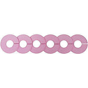 Delta Children Nursery Storage 24 Piece Set - Easy Storage/Organization Solution - Keeps Bedroom, Nursery & Closet Clean, Pink