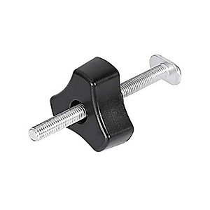 T Slot Clamp Set T Tracks Hold Down Clamps 5/16in T Bolt Hold Down Clamp Kit, T Track Clamp Hold Down Clamping Kit,Double-Cut Jig Profile Universal T-Tracks with Predrilled Mounting Holes