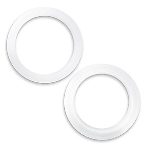 NEOUZA 51mm Brewing Group Head Silicone Gasket 2Pcs Compatible with Delonghi Dedica EC680/EC685/820/850/860 Smeg ECF01