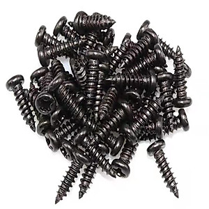100Pcs 18650 Battery box matching screws PA2.3 * 8mm battery box screws Replacement Kit,AA aaa Battery box matching screws