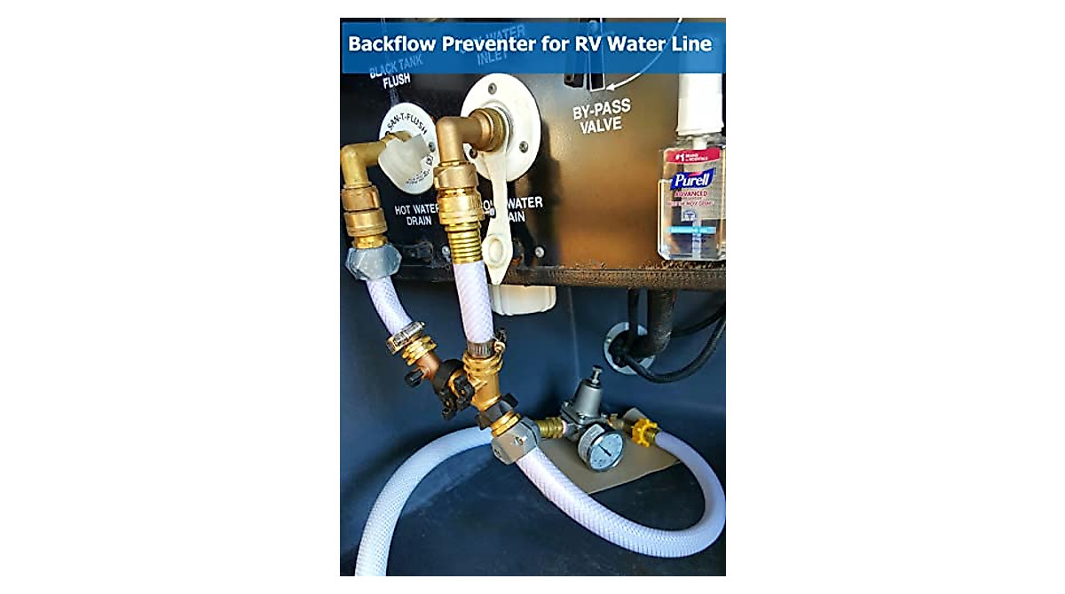 WHK 3/4" Hose Bib Backflow Preventer - Anti-Siphon Brass