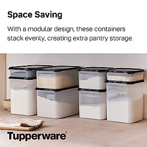 Tupperware Brand Modular Mates 36-Piece Get-It-All Set (18 Containers + 18 Lids) - Airtight Dry Food Storage for Pantry - Dishwasher Safe & BPA Free