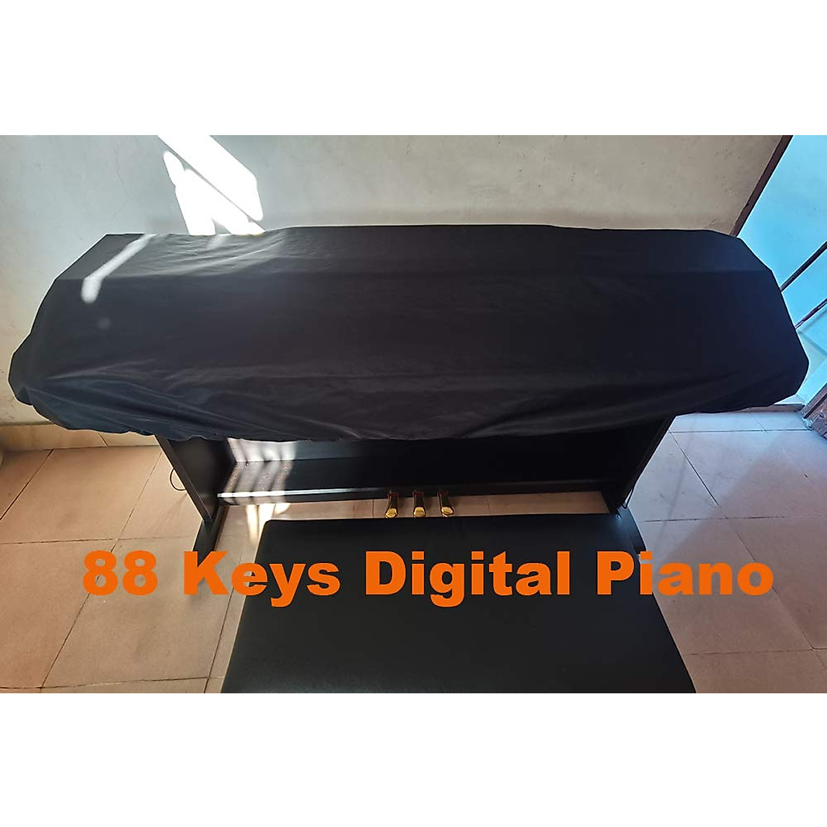 Keyboard Dust Cover Digital Piano Dust Cover - Fits all 76/88 keys