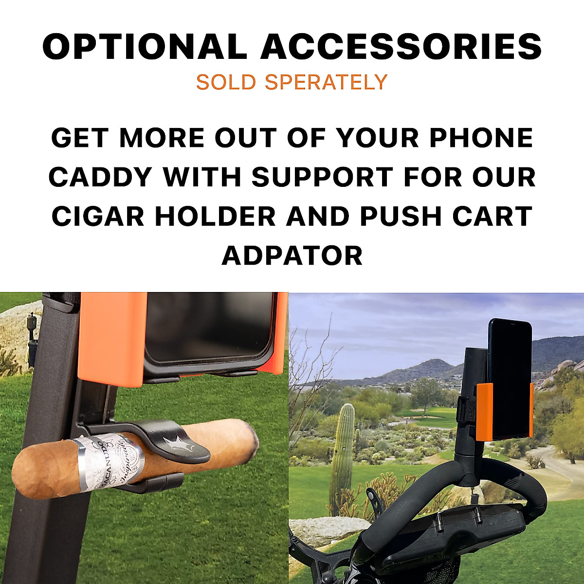 DESERT FOX GOLF - Phone Caddy - Pink