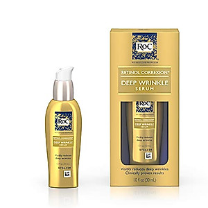 RoC Retinol Correxion Deep Wrinkle Facial Serum, Anti-Wrinkle Treatment Made with Retinol, 1 fl. oz