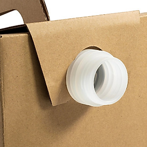 Rimcrow Disposable Coffee To Go Container for Catering Hot or Cold Beverages; 10 Portable and Insulated 96 oz Carafe; Cardboard Coffee Box with Handle; Includes 100 Pack Plastic Stir Sticks