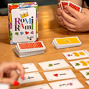 Romi Rami | Rummy Inspired Card Game | Ages 8+ | 2 to 4 Players | 30 Minutes