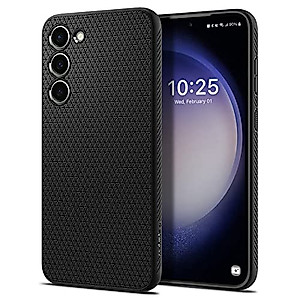 Spigen Liquid Air Designed for Galaxy S23 Plus Case (2023) - Matte Black