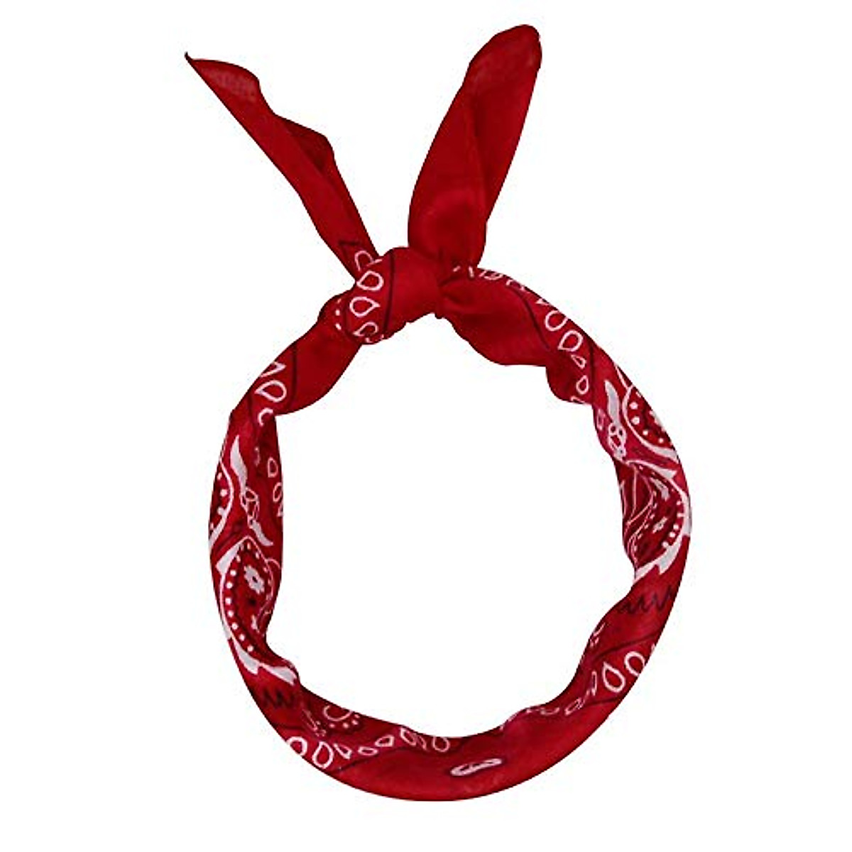 Arctic Fish Red Bandanas Face Mask For Men Women 8 Pack Cotton Multi-function Face Hair Headband (18PCS)