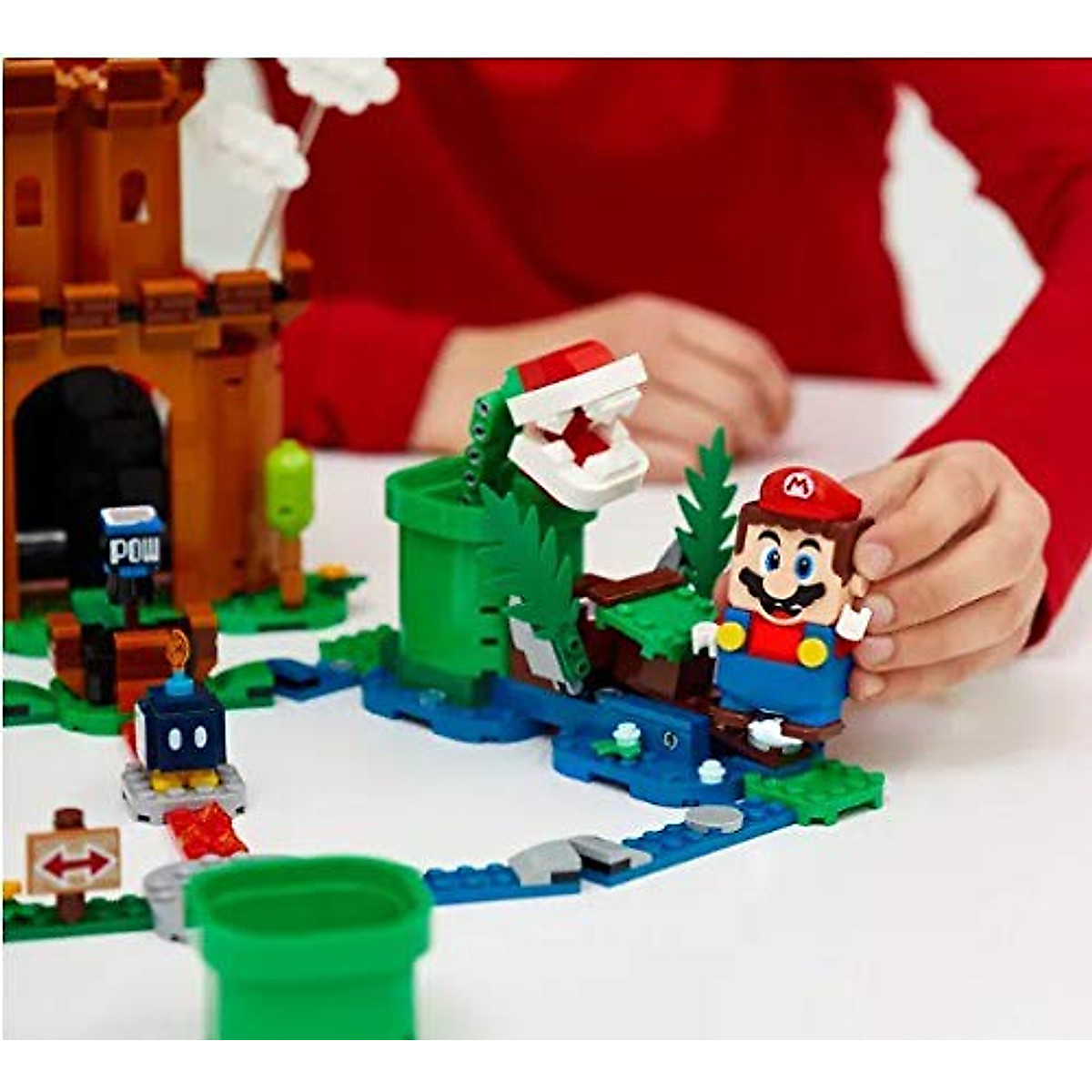 LEGO Super Mario Guarded Fortress Expansion Set 71362 Building Kit; Collectible Playset to Combine with The Super Mario Adventures with Mario Starter Course (71360) Set (468 Pieces)