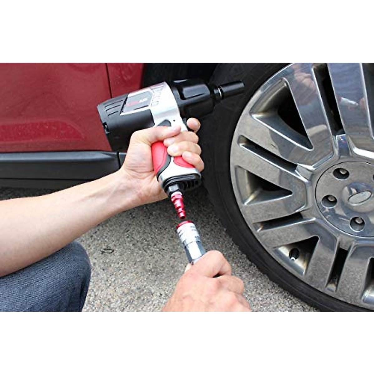 Milton 715MC ColorFit Couplers, M-style Red, 1/4" NPT Female, Box of 10