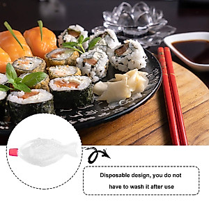 PRETYZOOM Seasoning Containers 100 Pcs Mini Condiment Squeeze Bottle Disposable Salad Dressing Ketchup Sauce Containers Plastic Squirt Bottle Empty Dispenser for BBQ Salad Food Liquid 8ml