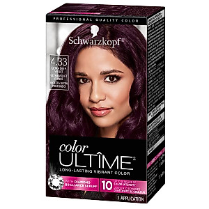 Schwarzkopf Color Ultime Hair Color Cream, 4.33 Ultra Deep Violet