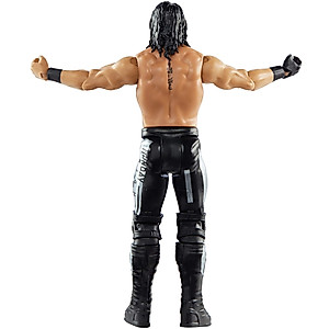 WWE MATTEL Jordan Miles Basic Series #112 Action Figure in 6-inch Scale with Articulation & Ring Gear