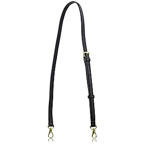 Allzedream Leather Purse Strap Replacement Crossbody Handbag Long Adjustable (Black)