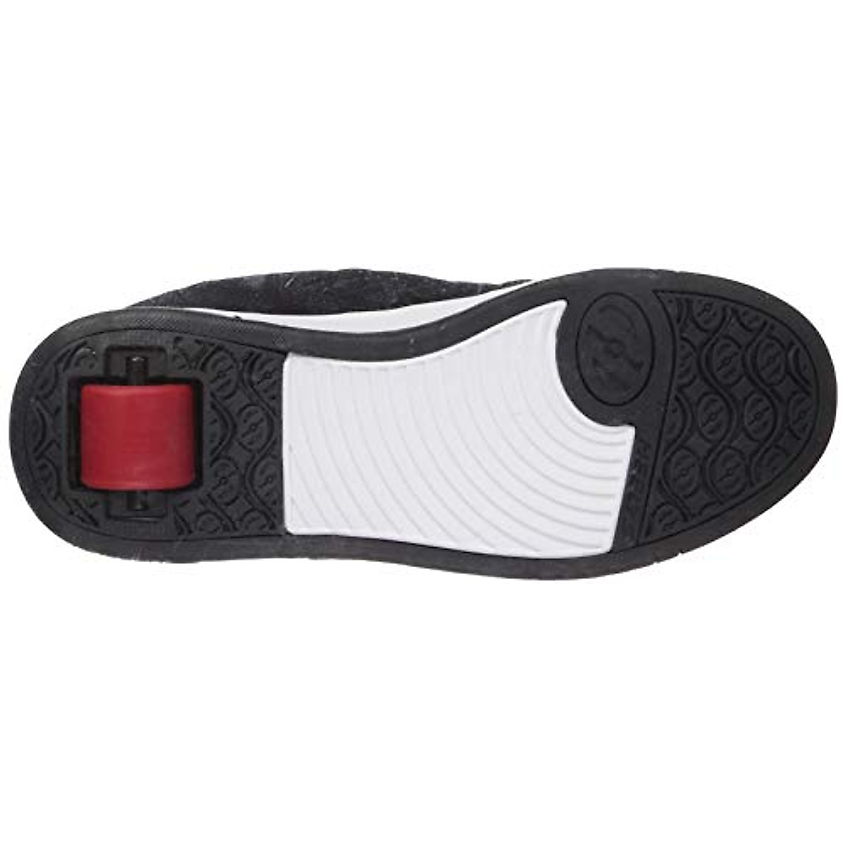 Heelys Men's Voyager Tennis Shoe, Black/Red, 10 M US