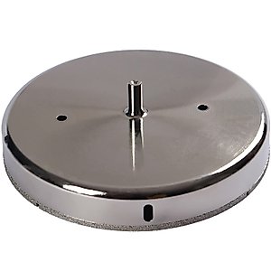 Drilax 7 inch Diamond Hole Saw Drill Bit Toilet Hole Ceramic Porcelain Tile Coated Core Bits Holesaw DIY Kitchen Bathroom Shower
