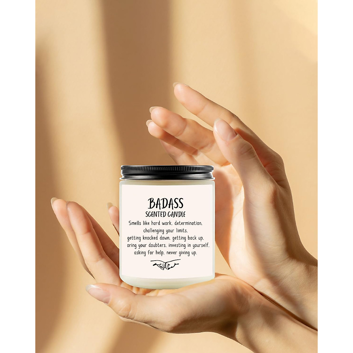 Graduation Gifts for Her Him 2024, Inspirational Gifts for Women Men, Congratulations Gifts, New Job, Promotion, Proud of You Gifts, Handmade Lavender Natural Soy Wax Candle Gifts (7oz)