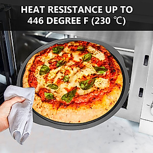 Beasea Pizza Pan with Holes, 14 Inch &16 Inch Nonstick Pizza Tray for Oven, Carbon Steel Round Pizza Bakeware Sheet for Restaurants and Homemade Oven Baking Supplies