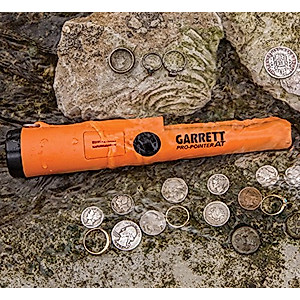 Garrett Pro Pointer AT Metal Detector Waterproof with Camo Digger's Pouch and Edge Digger