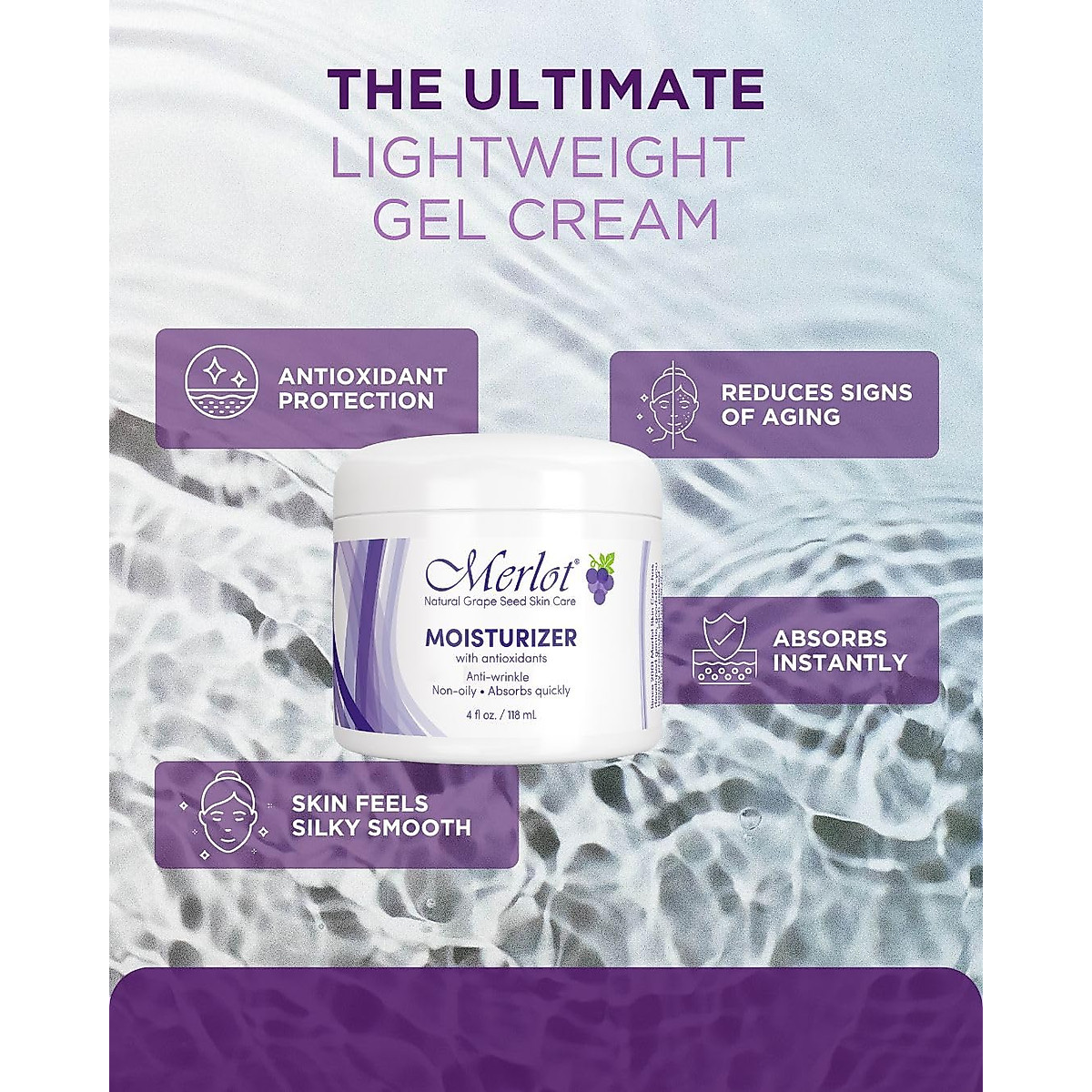 Merlot Moisturizer 4 oz (118 mL)