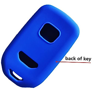 Smart Key Fob Cover Remote Case Keyless Protector Jacket for 2013-2021 Honda Accord EX EX-L Touring Civic CR-V HR-V Odyssey Pilot Ridgeline ACJ932HK1210A, A2C83161800