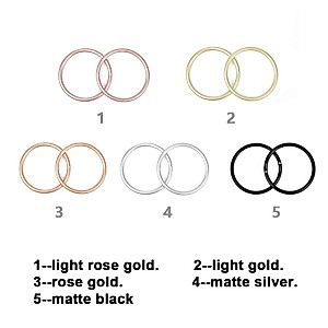 TOPIND 3 inch Aluminum Rings for Baby Slings and Baby Carrier, Sling Rings Wraps Carriers Durable Anodized Aluminum Rings Lead and Nickel Free, lab Tested for Strength and Safety (Rose Gold)