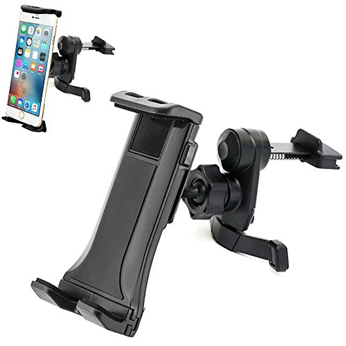 ChargerCity Simple Lock Car Vehicle Air Vent Mount w/Mega Smartphone Holder for Smartphones