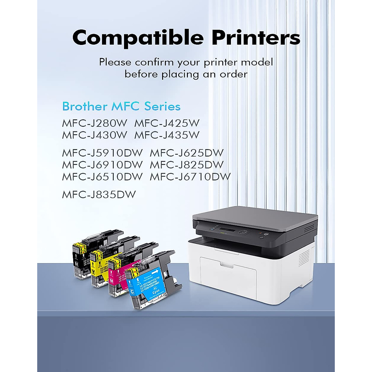 INK4U Compatible LC75 Ink Cartridges Replacement for Brother LC75 LC71 LC79 XL for MFC-J6510DW MFC-J6710DW MFC-J6910DW MFC-J280W MFC-J425W MFC-J430W Printer(5 Black,3 Cyan,3 Magenta,3 Yellow,14 Pack)