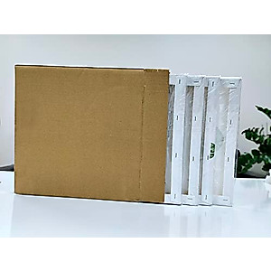 kk·color Botanical Prints Wall Art for Living Room,Canvas,riginal Designed Green plant watercolor painting,Green leaves,Wall art for Office Bedroom BathRoom 4 Piece 12" X 12"