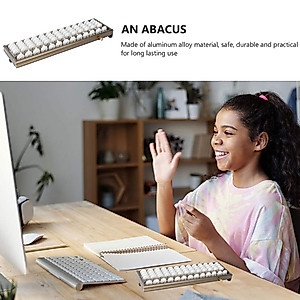 NUOBESTY 2 Pcs Abacus Math Leaning Educational Toy Children Educational Toy Math Leaning Supply
