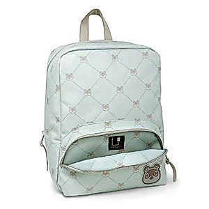 Controller Gear Animal Crossing - Small Backpack Mini Bookbag Travel Bag for Console & Accessories - Tom Nook Quilted