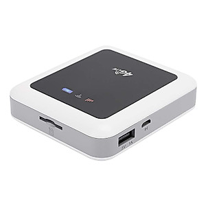 4G LTE Mobile Hotspot 5200mAh Portable Charger Power Bank, Mini Mobile Router with Travel Power Bank Support WiFi Hotspots Auto Establishment, Mobile Power Bank&Pocket WiFi, Only Supported in Europe
