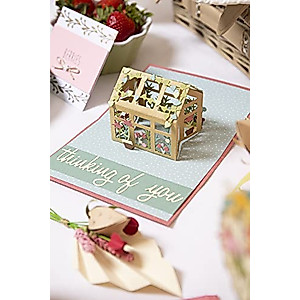 Sizzix Sizzx Thinlits Die Set 19PK Pop-Up Garden by Lisa Jones | 665957 | Chapter 3 2022, Multicolor