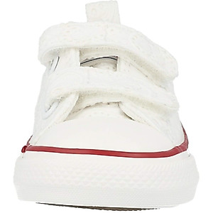 Converse Chuck Taylor All Star 2V Ox White/Navy Canvas 5 US Infant