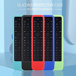 Protective Silicone Remote Case for Bose Soundbar 500 700 Remote Control, Shockproof, Washable and Skin-Friendly Cover, Non-Slip and Durable (Black)